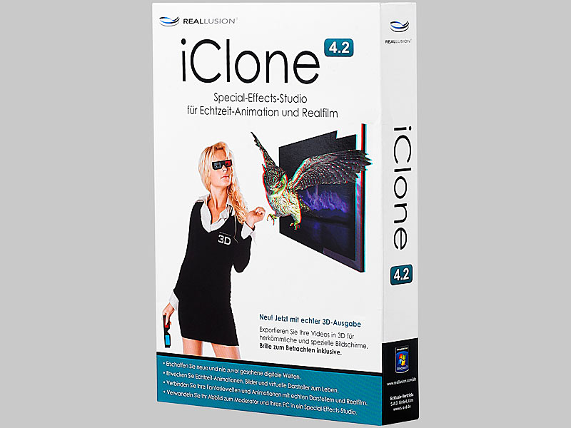 S.A.D. Spezial-Effekte Software: iClone 4.2 Professional Upgrade ...